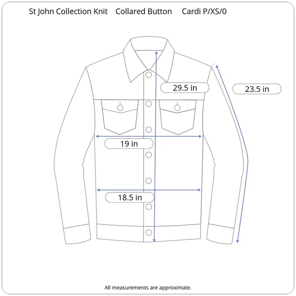 St. John Collection | Sweaters | St John Collection Knit Button ...